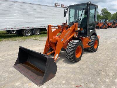 2021 Hitachi ZW50-5B Articulating Wheel Loader Tractor A/C Cab Hyd Q/C ...