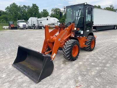2021 Hitachi ZW50-5B Articulating Wheel Loader Tractor A/C Cab Hyd Q/C ...