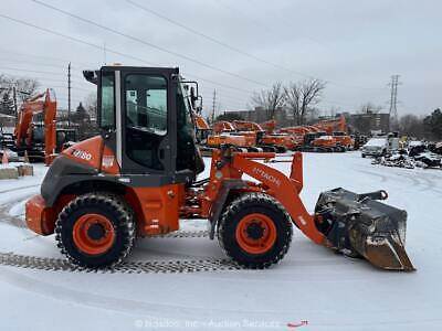 2019 Hitachi ZW80 Articulated Wheel Loader Tractor A/C Cab Hyd Q/C For ...