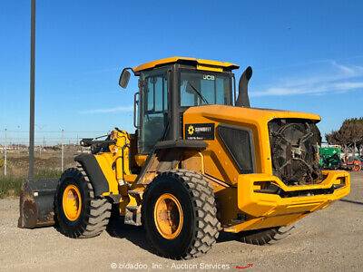 2017 Jcb 427 Wheel Loader A/C Cab Hydraulic Q/C Bucket Aux Hyd For Sale ...