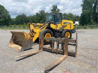 2018 Komatsu WA270-8 Wheel Loader Tractor Hyd Q/C A/C Cab Forks Bucket ...