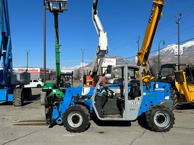 Telehandler Forklift 2014 Genie GTH-5519 5,500 LB 19' Reach Telescopic ...