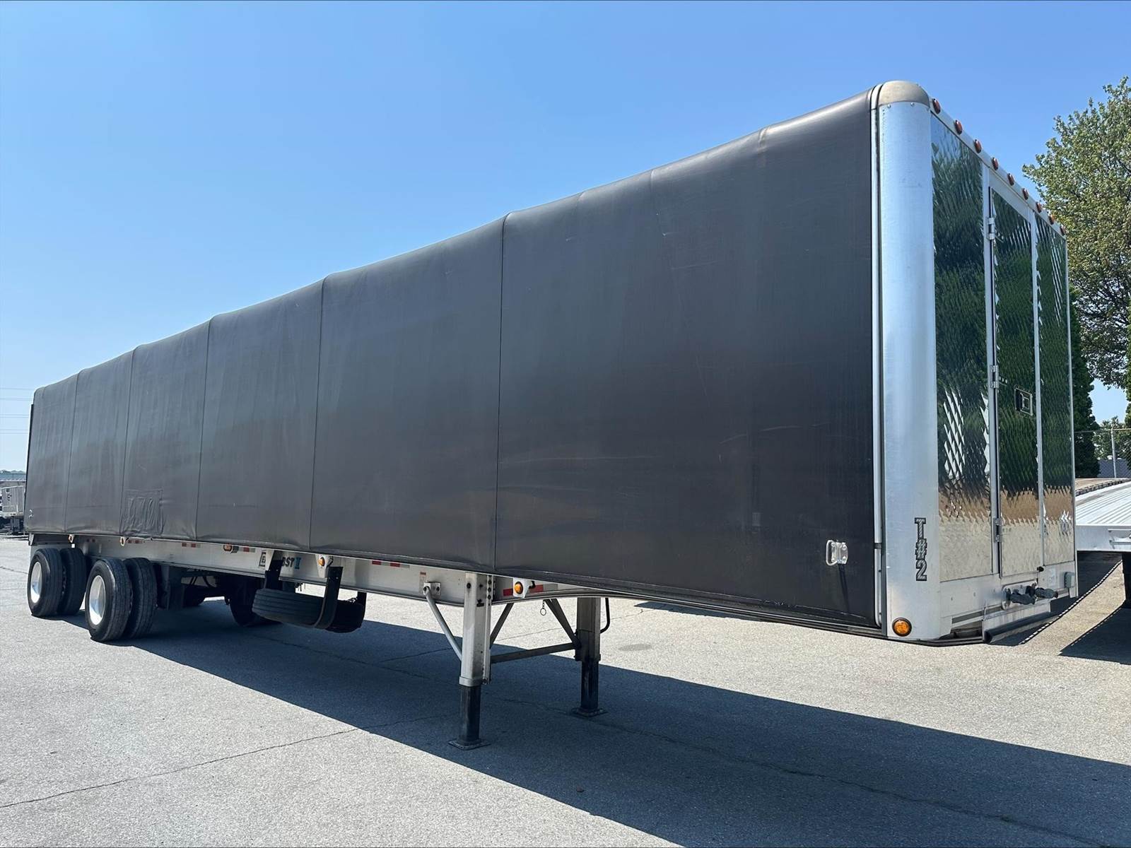 2018 East BST II WITH CONESTOGA Curtain Side Trailer For Sale ...