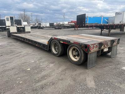 2013 Fontaine 48x102 Tandem Axle Steel Double Drop Trailer - Air Ride ...