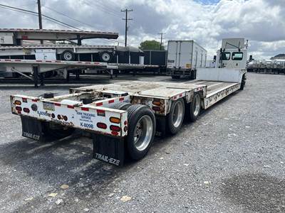 2009 Trail-Eze 40 TON FIXED NECK DOUBLE DROP Double Drop Trailer For ...
