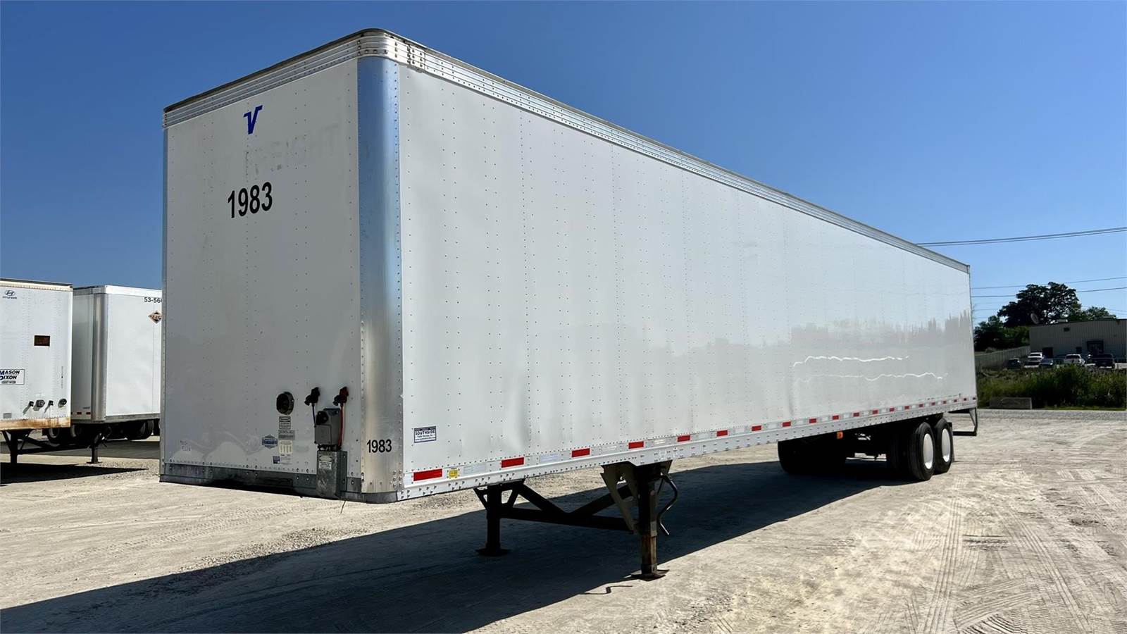 2019 Vanguard MaxCube 53 ft Dry Van Trailer - Swing Door, Air Ride ...