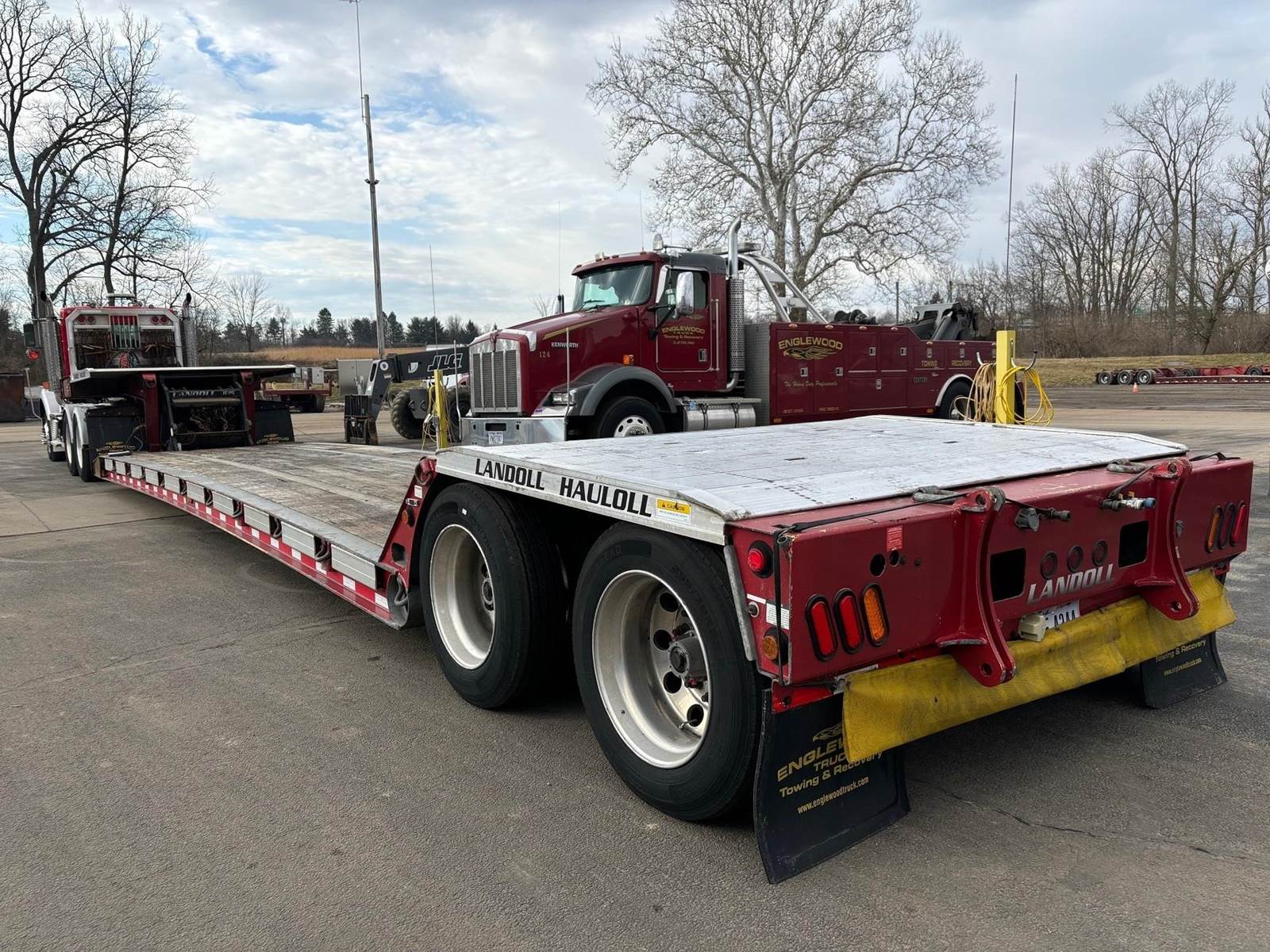 2012 Landoll 835-AG Lowboy Trailer For Sale | Cincinnati, OH | WG310 | MyLittleSalesman.com