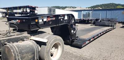 2024 XL Specialized 40 TON MINI DECK WET LINE OPERATED Lowboy Trailer ...