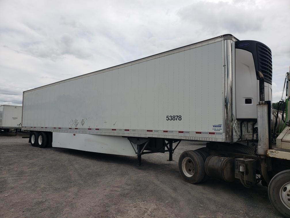 2017 Vanguard FLAT FLOOR REEFER - LOW HRS Reefer Trailer For Sale ...