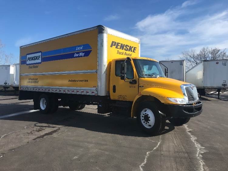 2020 International MV607 22 ft Box Truck - 220HP, 7 Speed Automatic ...
