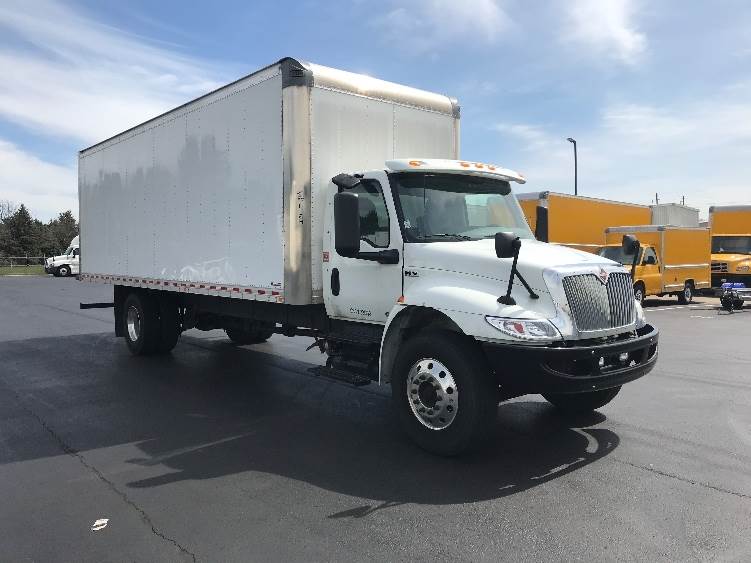 2021 International MV607 Box Truck - 260HP, 6 Speed Automatic, Roll up ...