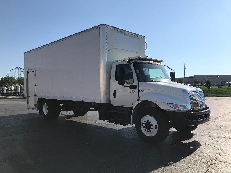 2021 International MV607 Box Truck - 240HP, 6 Speed Automatic, Roll up ...