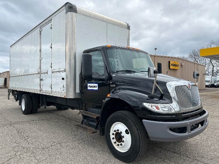 2022 International MV607 Box Truck - 220HP, 6 Speed Automatic For Sale ...