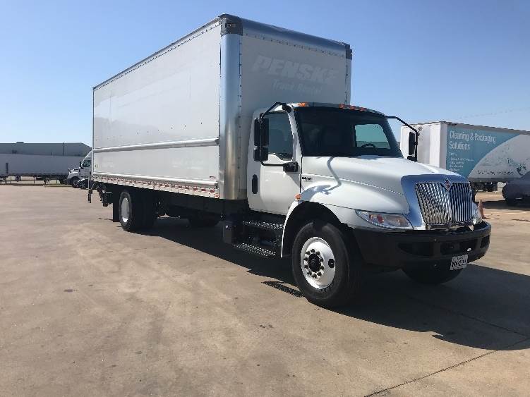 2021 International MV607 Box Truck - 220HP, 6 Speed Automatic, Roll up ...