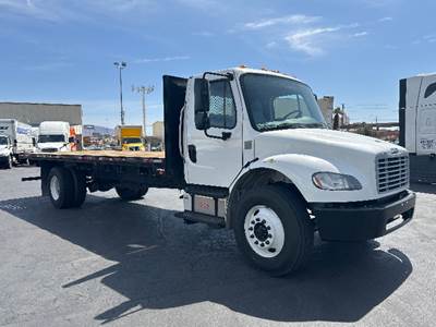 2019 Freightliner M2 24 ft Flatbed Truck - 220HP, 6 Speed Automatic For ...