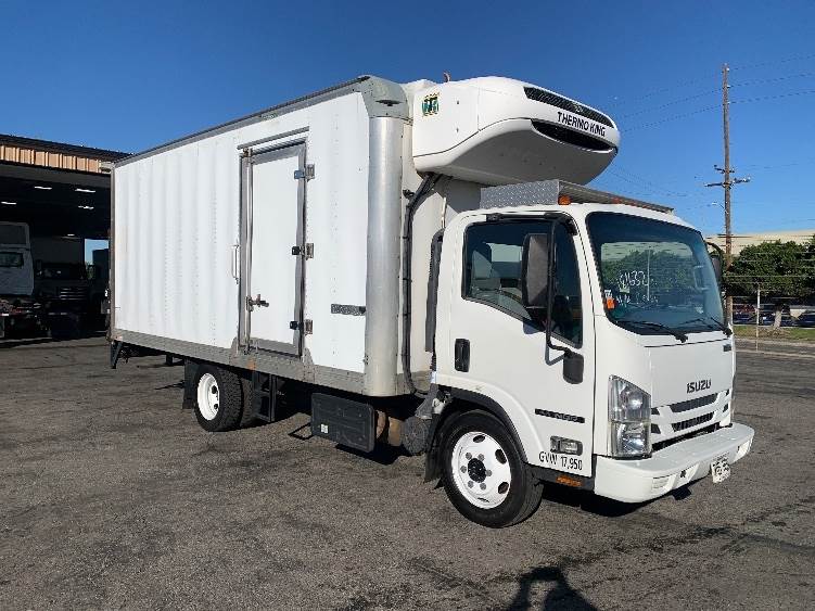 2018 Isuzu NQR Refrigerated Truck - 215HP, 6 Speed Automatic, Thermo ...