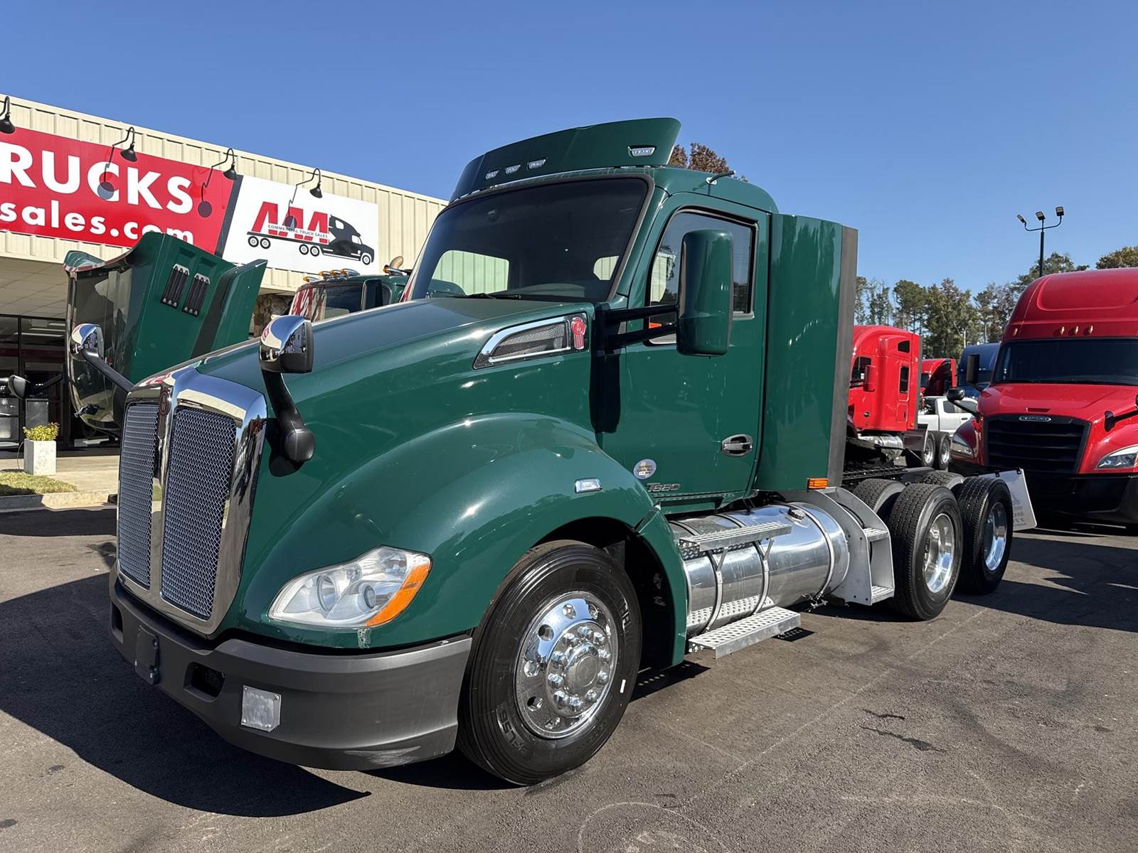 2019 Kenworth T680 Day Cab Truck - Paccar 455HP, 12 Speed Endurant Amt ...