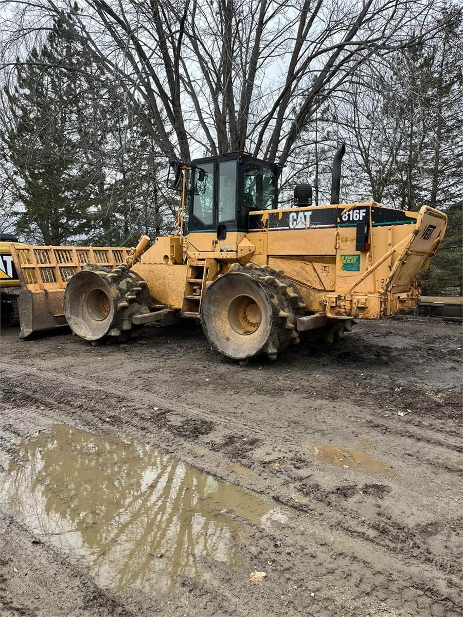 1996 Caterpillar 816F Landfill Compactor For Sale, 23,400 Hours ...