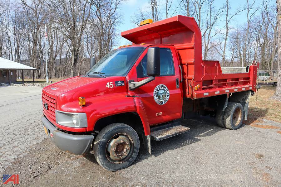 2005 Chevrolet C4500 Dump Truck For Sale, 86,628 Miles | East Aurora ...