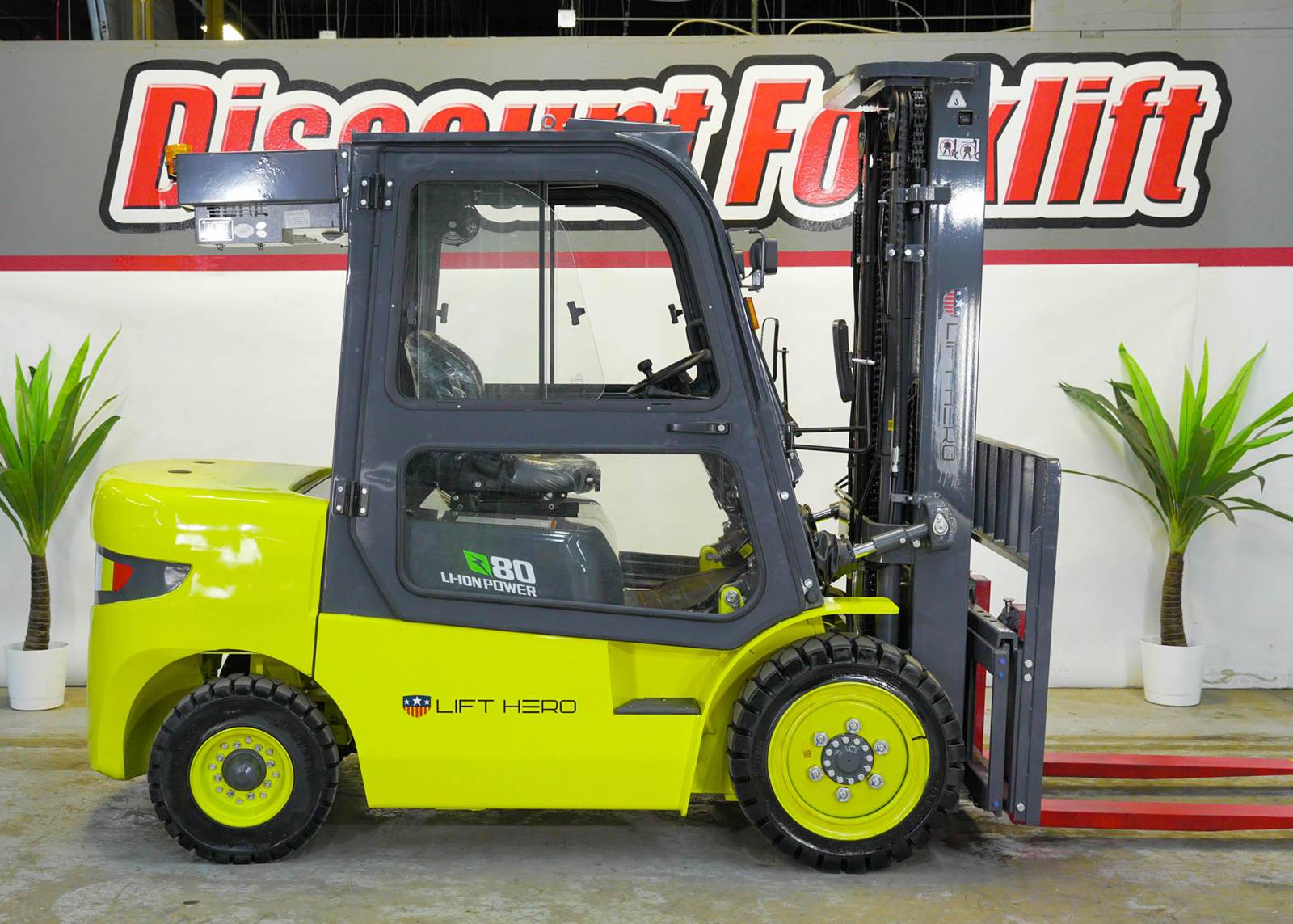 2023 Lift Hero CPD35 Pneumatic Tire Forklift - 8000lb Capacity, 12ft ...