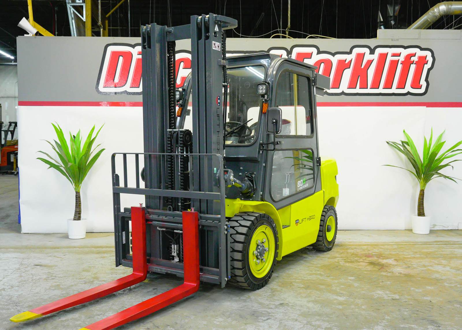 2023 Lift Hero CPD35 Pneumatic Tire Forklift - 8000lb Capacity, 12ft ...