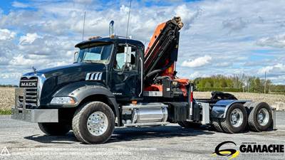 2009 Mack Granite GU813 Tandem Axle Cab & Chassis Truck - MP8, 485HP ...