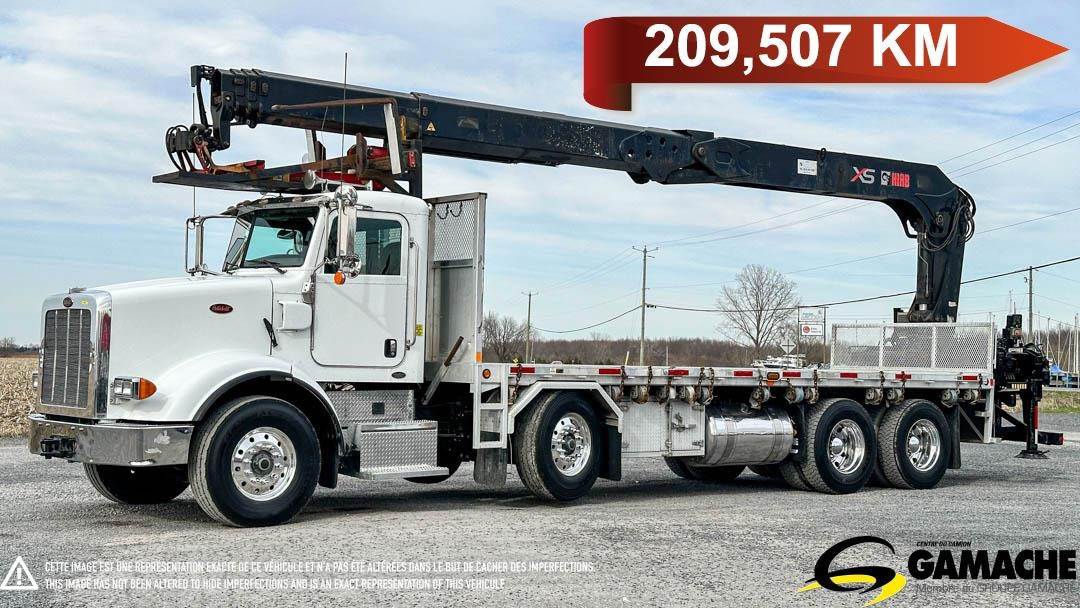 Peterbilt 365 Crane Truck - 2011 HIAB XS335K-4 HIPRO Knuckle Boom Crane ...