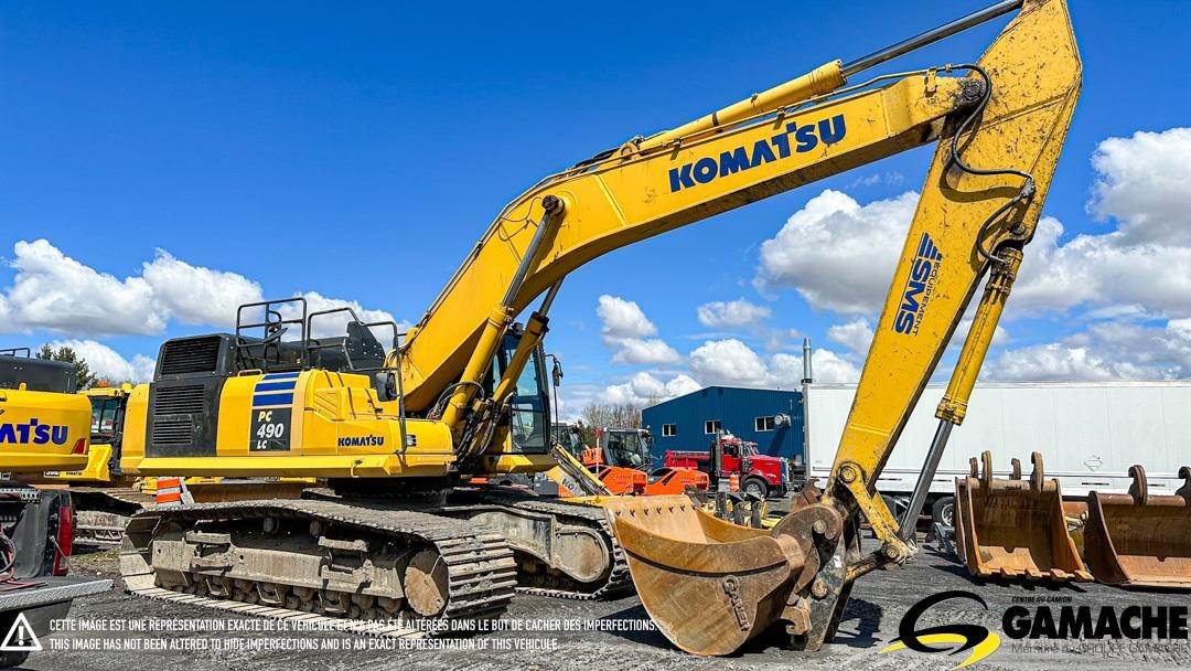 2018 Komatsu PC490LC-11 Excavator For Sale, 7,875 Hours | Montreal/ Ile ...