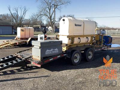 2019 Vermeer MX125 Mud Mixing System w/ Trailer & Tool Box For Sale ...