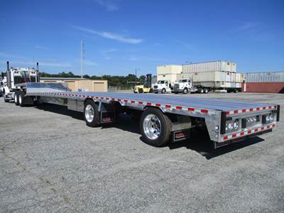 2026 Reitnouer BUBBA DROP REAR AXLE SLIDE 22.5 TIRES Drop Deck Trailer ...