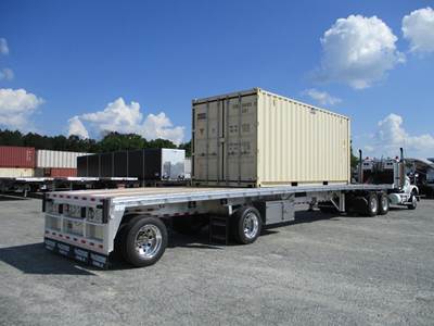 2025 Reitnouer (LANDSTAR SPEC) CONTAINER LOCKS AA&E Flatbed Trailer For ...