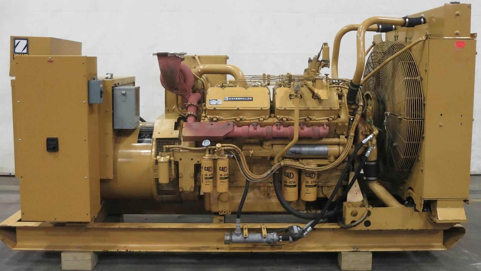 1987 Caterpillar 3412 Diesel Generator For Sale, 325 Hours | Waukesha ...