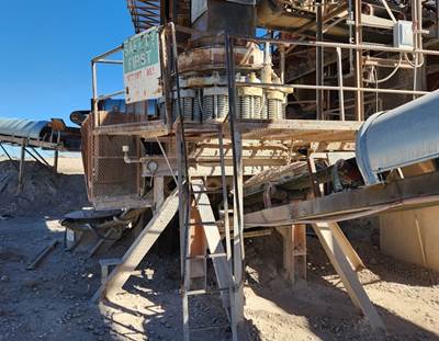 1965 SYMONS/NORDBERG 4.25 FT Short Head Cone Crusher For Sale ...