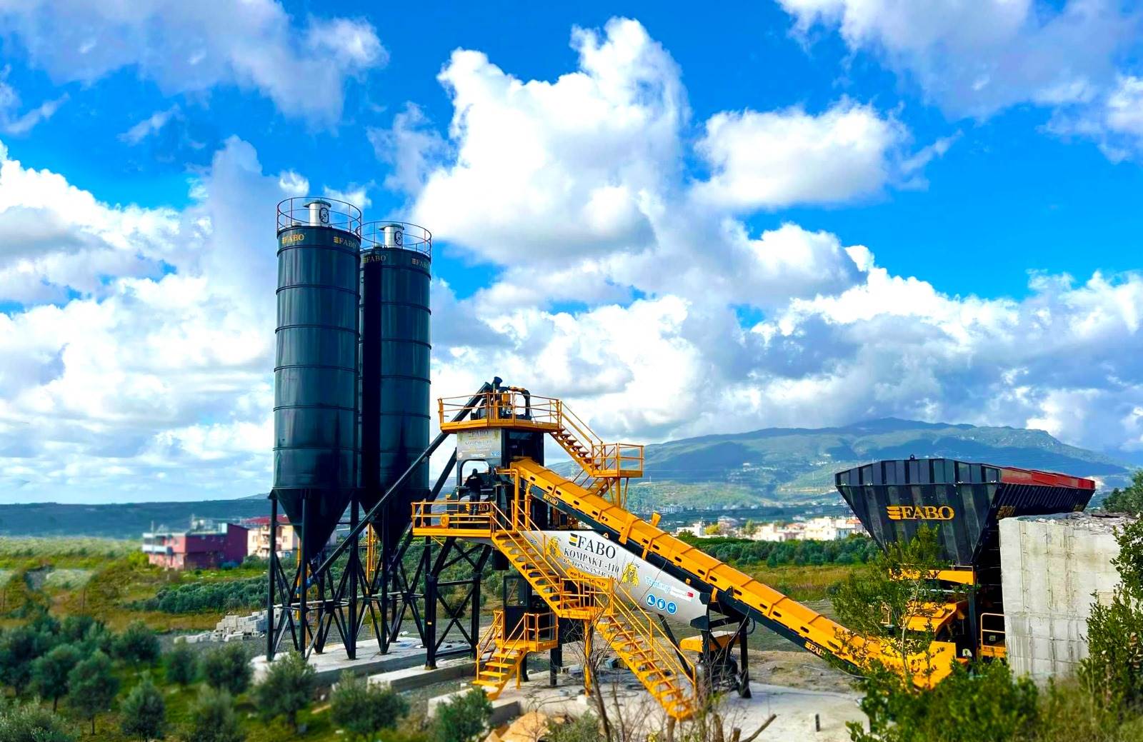 2024 FABO COMPACT-110 CONCRETE PLANT | CONVEYOR TYPE For Sale | Torbalı ...