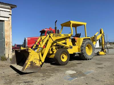 1990 Ford 755B Backhoe For Sale, 3,975 Hours | Fremont, CA | 12213308 ...