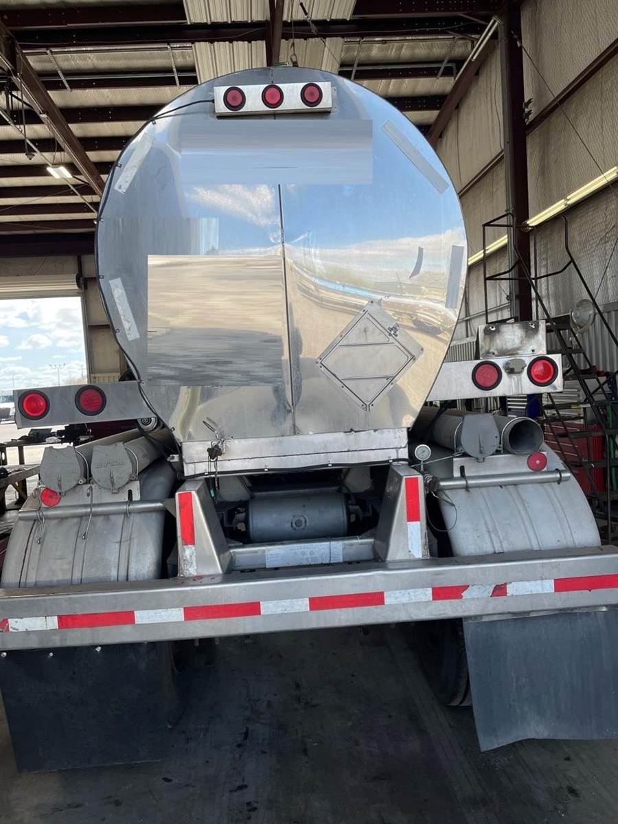 1989 Brenner 5000 GALLON - STAINLESS - CONICAL Non Code Tank Trailer ...