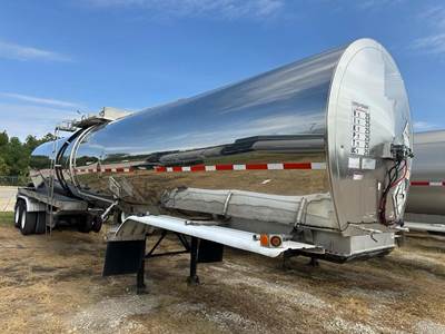 1992 Brenner 7700 GALLON STAINLESS Waste / Sludge Tank Trailer For Sale ...