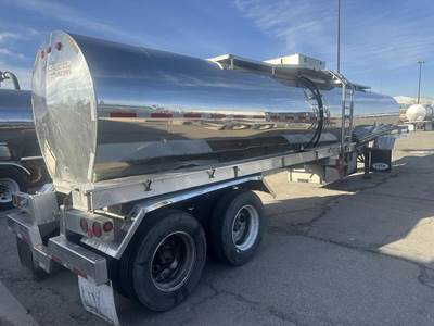1977 Fruehauf 6000 GALLON CONICAL STAINLESS Waste / Sludge Tank Trailer ...