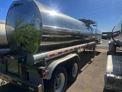 1997 STE 7000 GALLON - STAINLESS - REAR DISCHARGE Water Tank Trailer ...