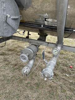 1989 Sunshine 5770 GALLON - STAINLESS - CENTER Water Tank Trailer For ...