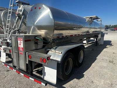 1997 Walker 5000 GALLON - FOOD GRADE - AIR RIDE Water Tank Trailer For ...