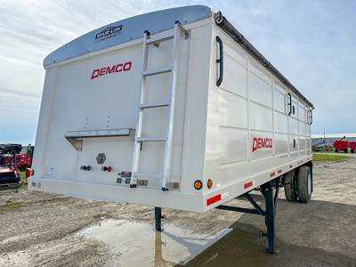 2027 Demco 24 FT X 96 IN Single Axle Steel Hopper / Grain Trailer ...