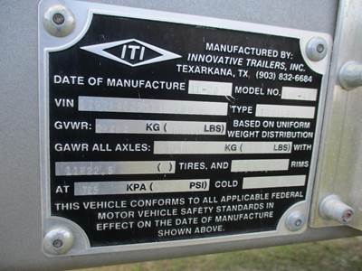 2021 ITI 45x96 Tandem Axle Aluminum Chip Trailer - Spring, Fixed Axle ...