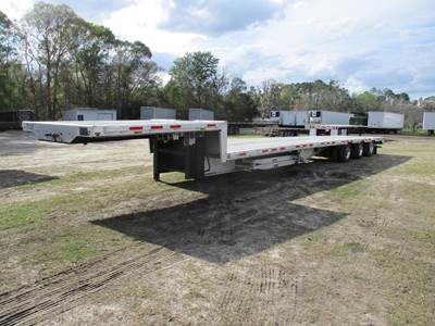 2020 Benson TRI-AXLE 53 FT ALUMINUM DROPDECK WITH NEW HD RAMPS Drop Deck Trailer For Sale ...