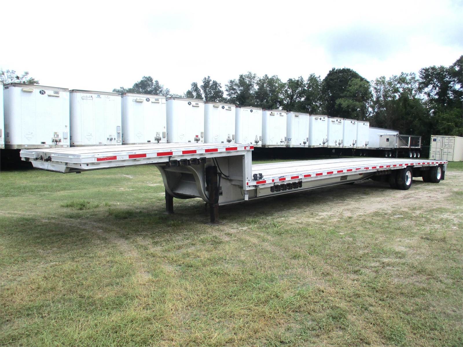 2014 East 48x102 Aluminum Drop Deck Trailer - Air Ride, Fixed Spread ...