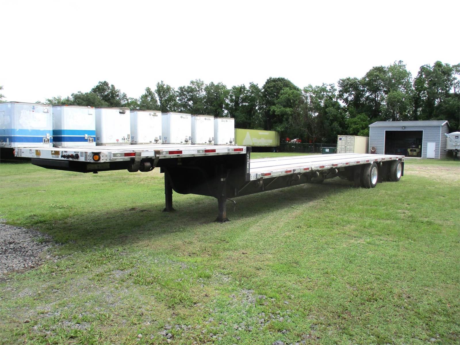 2018 UTILITY 48x102 Combination Drop Deck Trailer - Air Ride, Spread ...