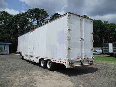2000 Kentucky 48 FT DROP FRAME MOVING VAN Tandem Axle Aluminum Drop ...
