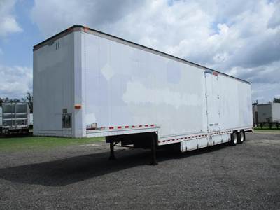 2000 Kentucky 48 FT DROP FRAME MOVING VAN Tandem Axle Aluminum Drop ...