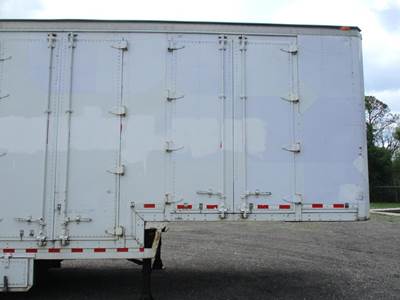 2000 Kentucky 48 FT DROP FRAME MOVING VAN Tandem Axle Aluminum Drop ...