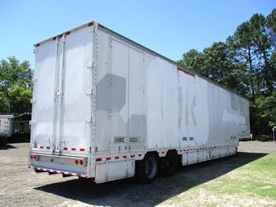 1998 Kentucky 51 FT DROP FRAME MOVING VAN Tandem Axle Aluminum Drop ...